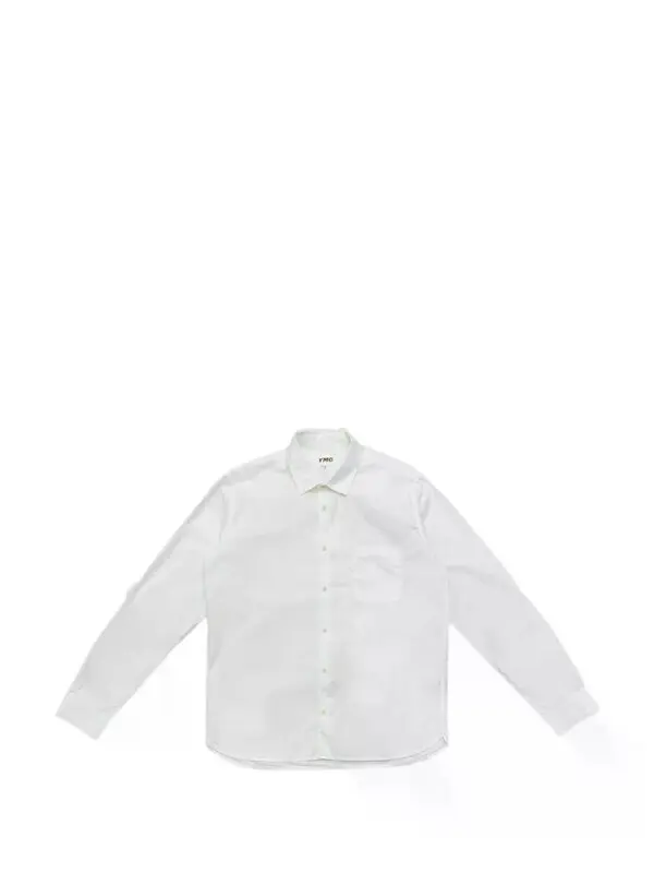 You Must Create Curtis Chest-pocket Shirt - White