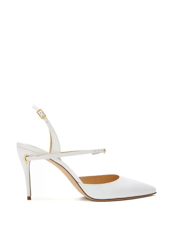 Jennifer Chamandi 85mm Vittorio Heeled Pumps