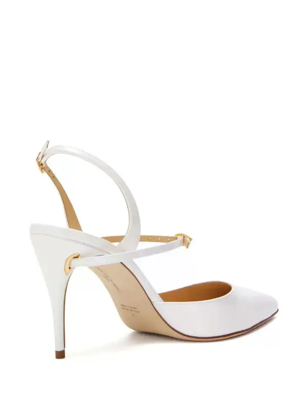 Jennifer Chamandi 85mm Vittorio Heeled Pumps