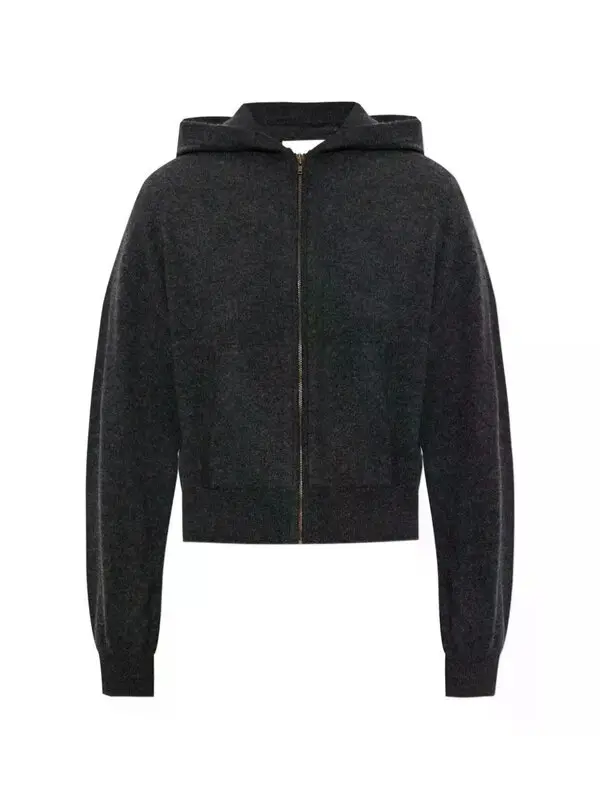 LISA YANG Hooded Zip Sweater