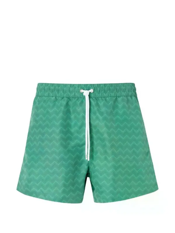 Missoni Zigzag-pattern Swim Shorts