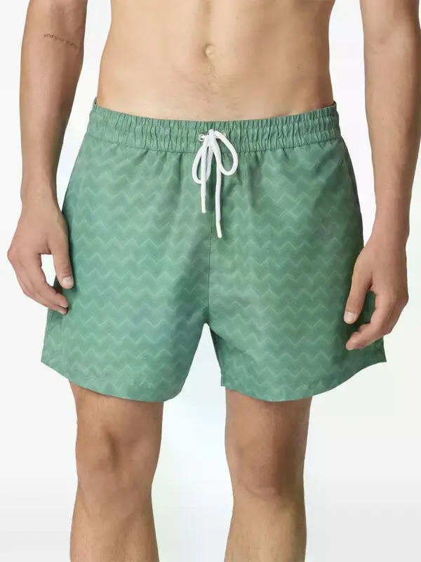 Missoni Zigzag-pattern Swim Shorts