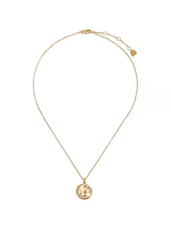 ASTRID & MIYU Scorpio Zodiac Pendant Necklace - Gold