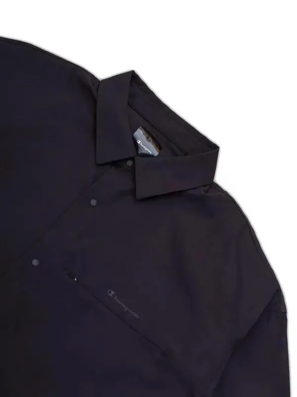 Champion Embroidered Button-up Shirt