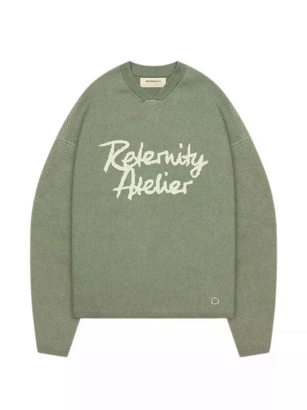 RETERNITY Logo-detail Pullover Sweater