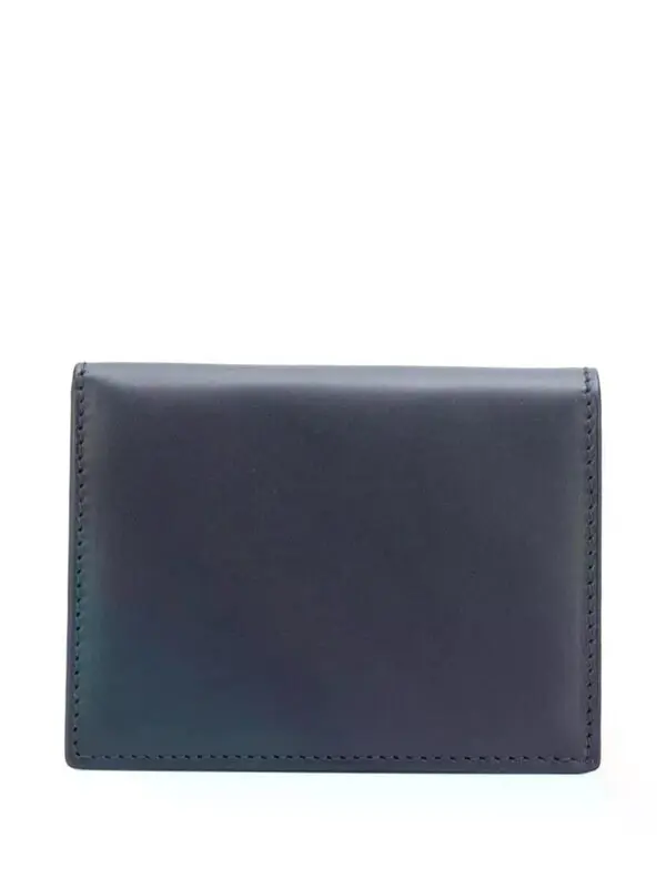 Comme Des Garçons Leather Cardholder - Blue