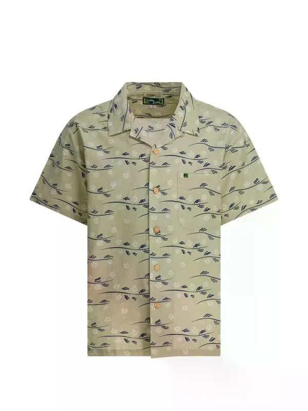 MONTBELL Floral Pocket Shirt - Neutrals