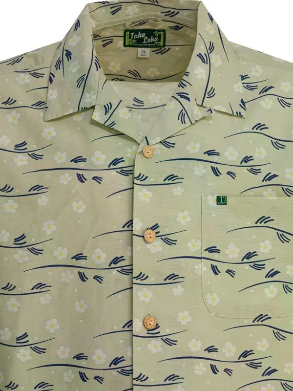 MONTBELL Floral Pocket Shirt - Neutrals