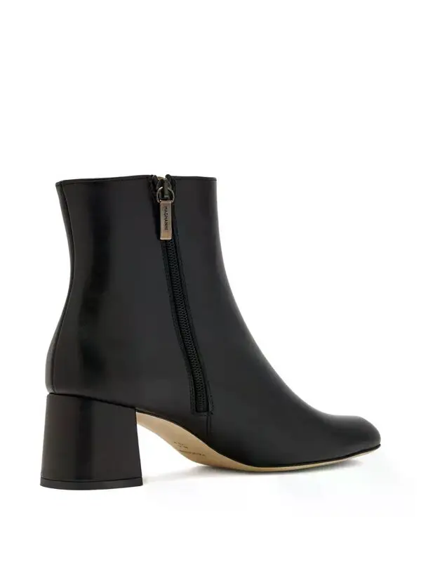 Magnanni Arlyene Block-heel Zip Boots - Black