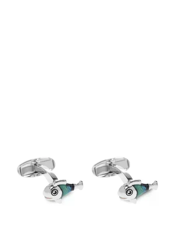 Paul Smith Fish Cufflinks - Silver