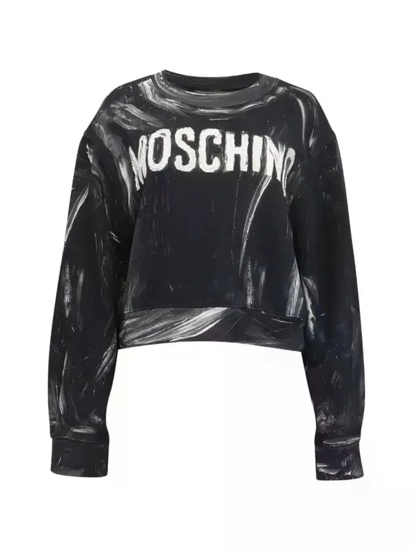 Moschino Couture Logo Paint Sweatshirt