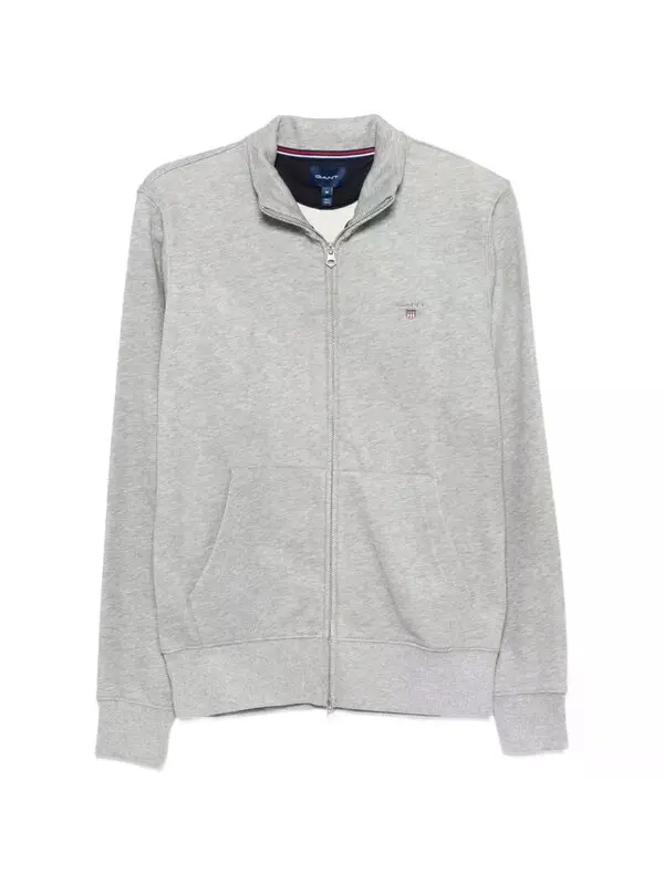 Gant Long Sleeve Zip-up Sweatshirt