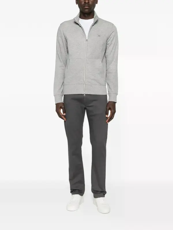 Gant Long Sleeve Zip-up Sweatshirt
