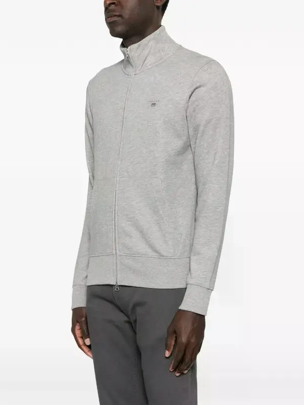Gant Long Sleeve Zip-up Sweatshirt