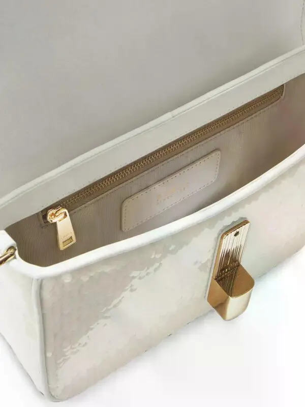 Furla Iride Sequined Crossbody Bag - White