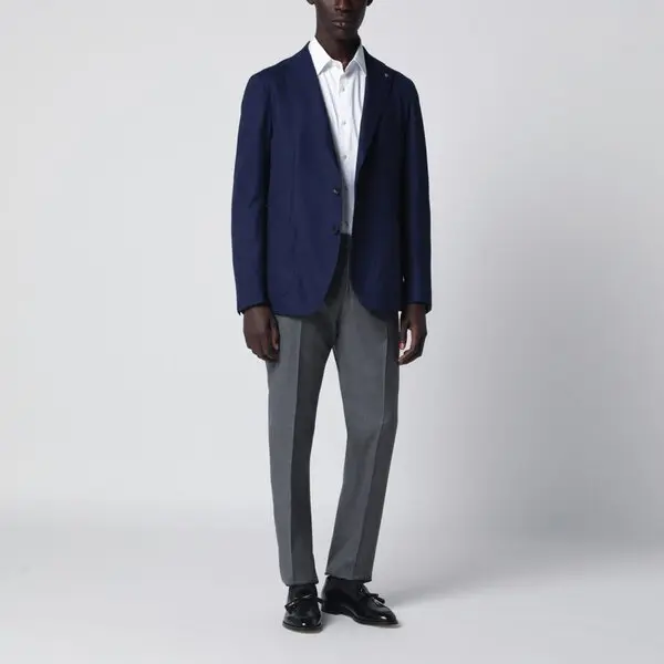 Tagliatore Tailored Blazer - Blue