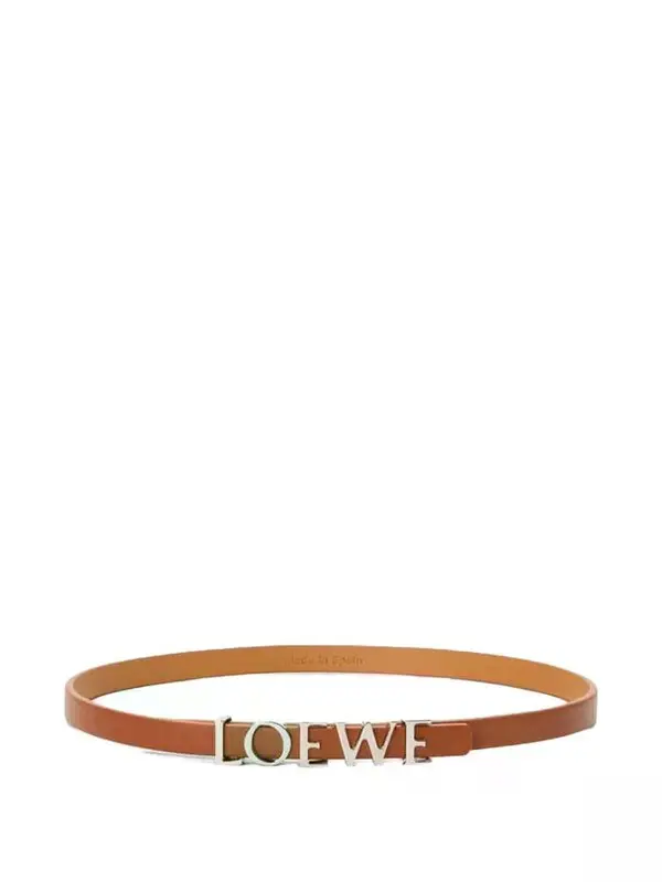 Loewe Leather Bracelet - Brown