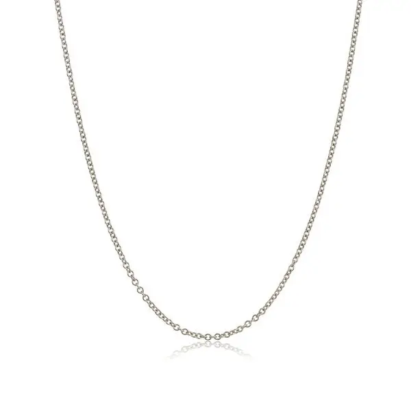 Benbridge Adjustable Rolo Chain Necklace - Wg