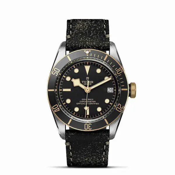 TUDOR Black Bay S&g 41mm Watch - 18k Stainless Steel