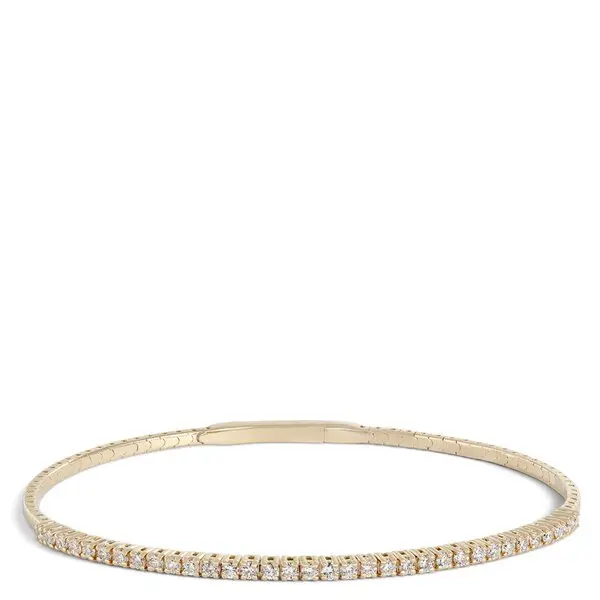 Benbridge Flexy Diamond Bangle Bracelet - Hj