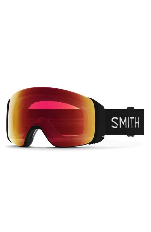 SMITH 4d Mag™ Chromapop™ Snow Goggles - Black/photochromic Red Mirror