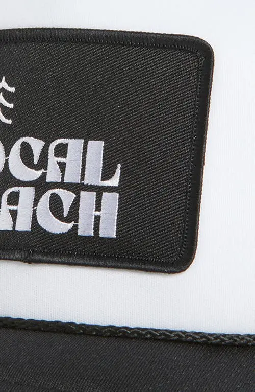 LOCAL BEACH Logo Patch Trucker Hat
