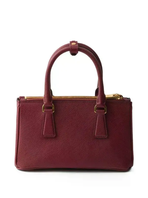Prada Mini Galleria Tote Bag - Red