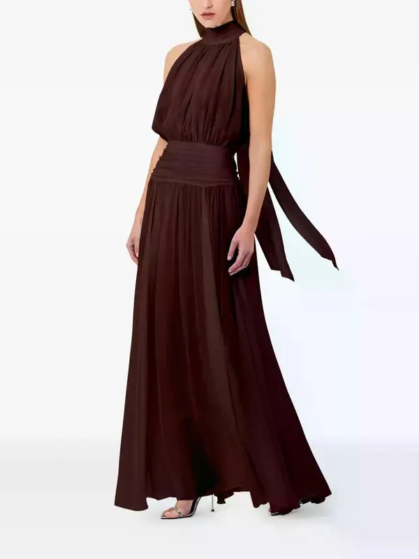 NICHOLAS Tessa Maxi Dress - Brown