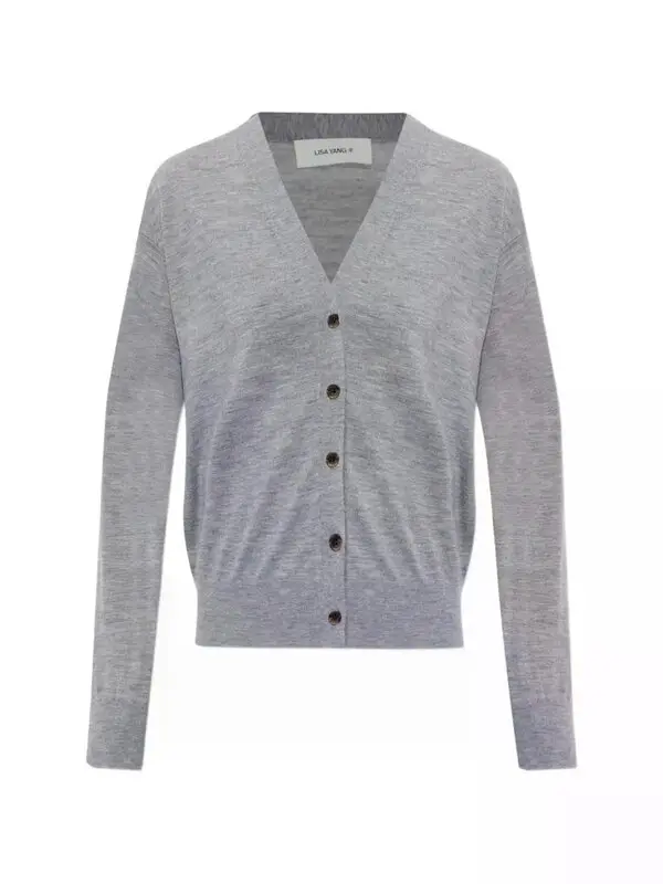 LISA YANG Buttoned V-neck Cardigan