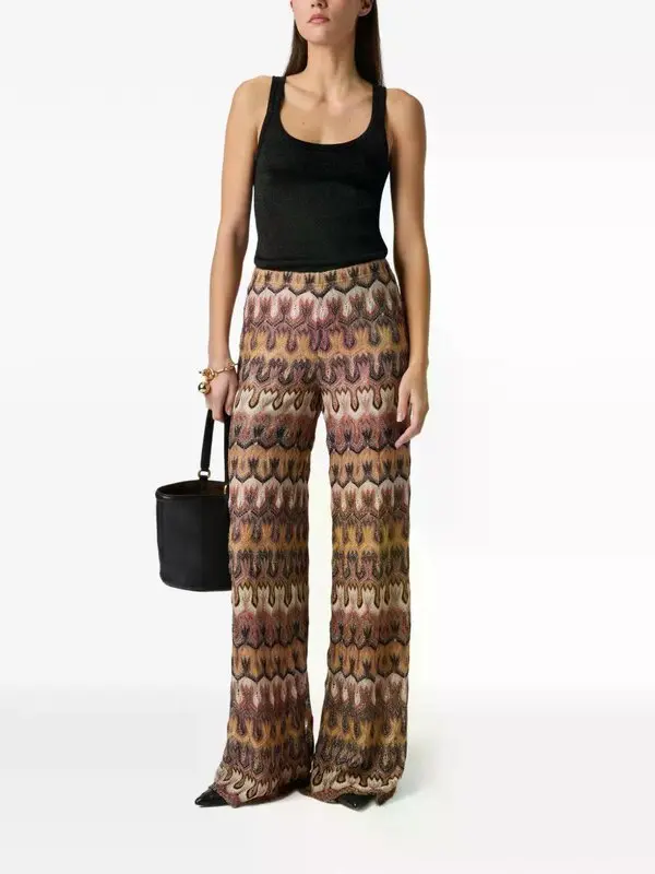 Missoni Patterned Wide Leg Trousers
