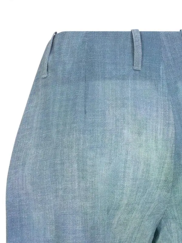 Ermanno Scervino Flared Trousers - Blue