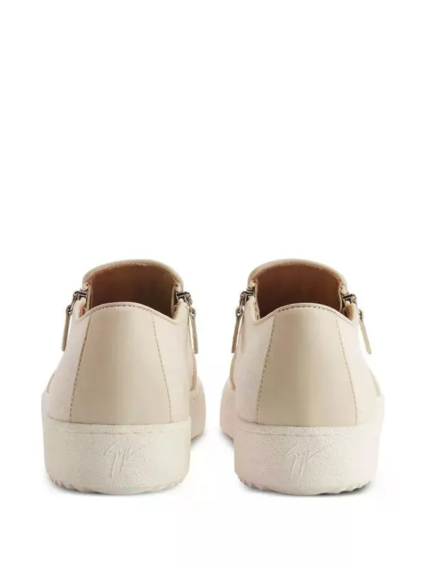 GIUSEPPE ZANOTTI Zip-fastening Sneakers - Neutrals