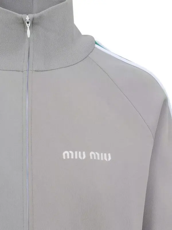 Miu Miu Zip-up Sweatshirt