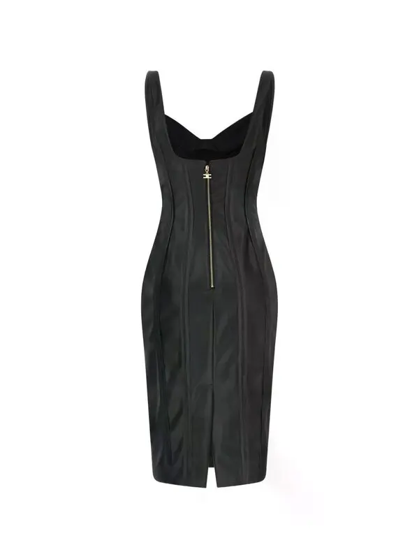 Elisabetta Franchi Sleeveless Midi Dress