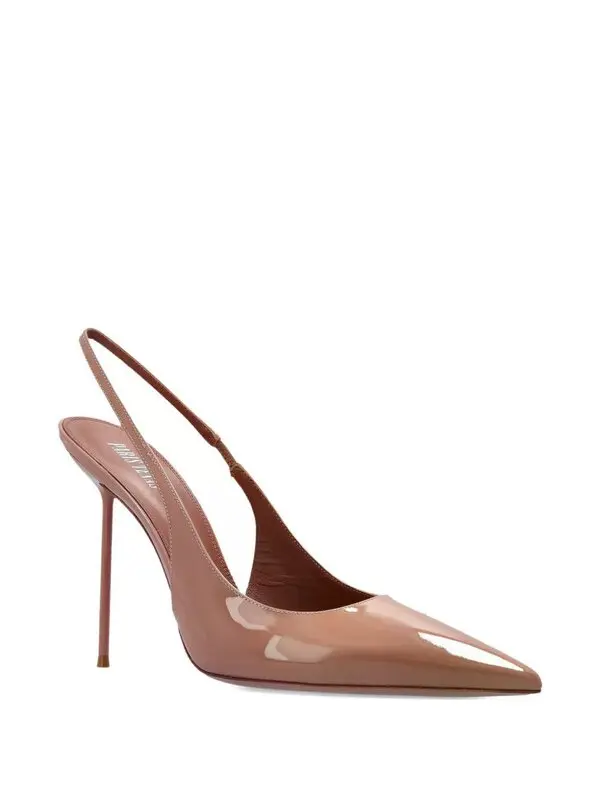 Paris Texas Pointed Slingback Pumps - Neutrals