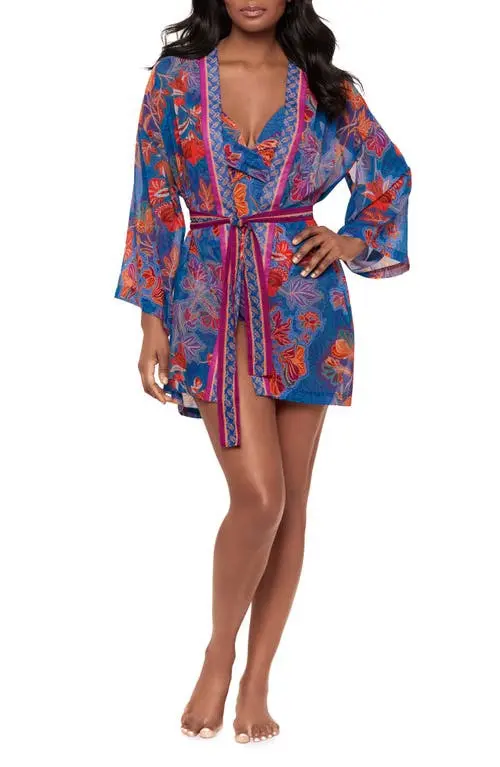 Miraclesuit Decoupage Cover-up Dress - Multi