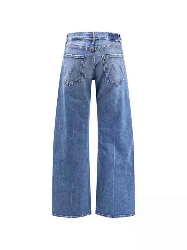MOTHER Wide Leg Trousers - Blue