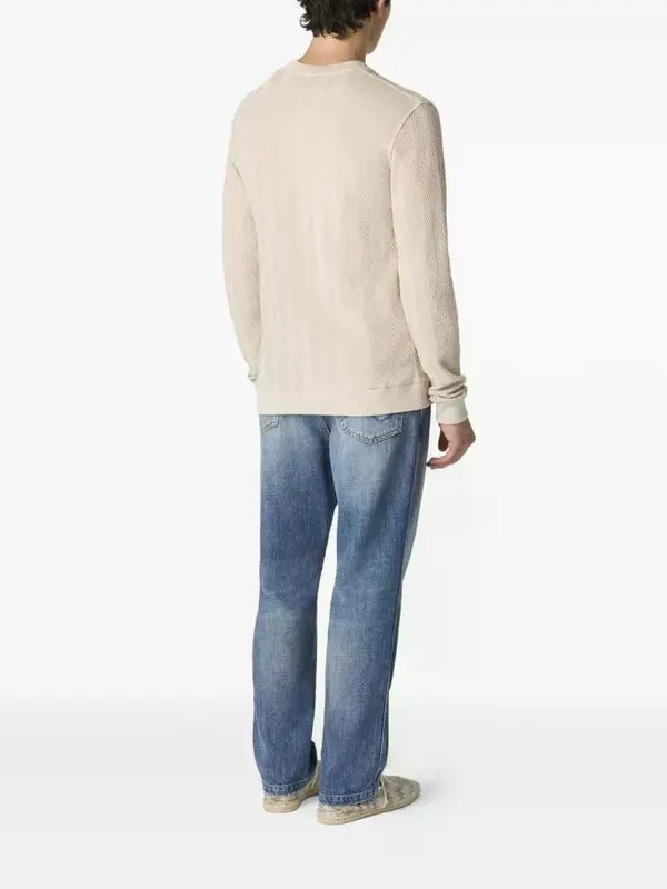 Missoni Herringbone Pattern Crew-neck Sweater