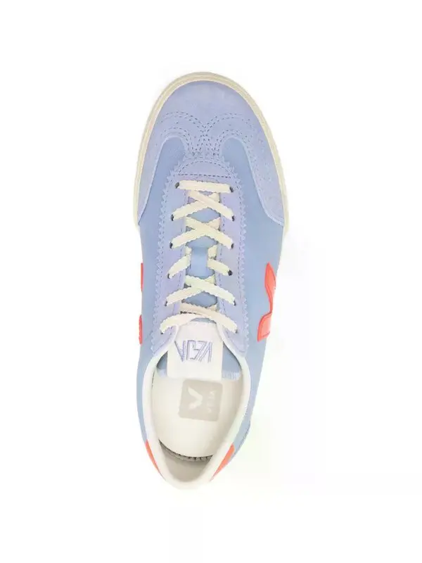 VEJA Logo-appliqué Lace-up Sneakers - Blue
