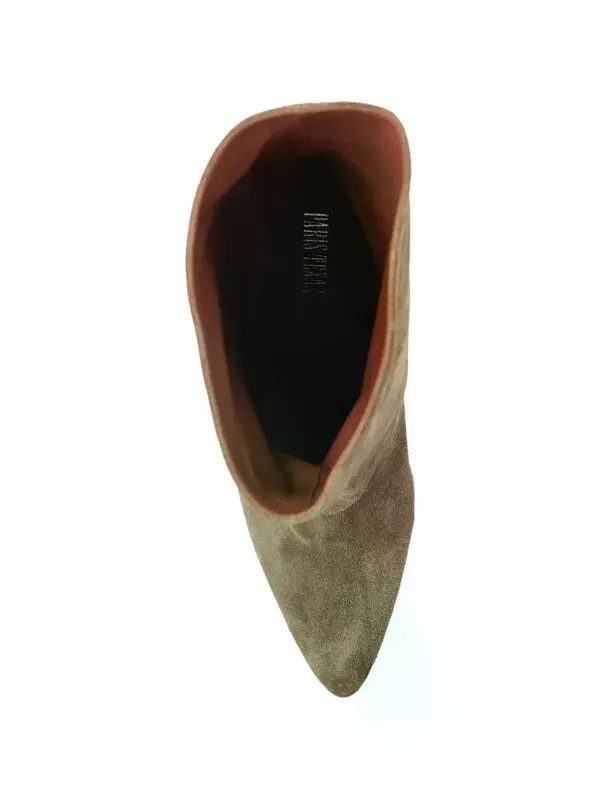 Paris Texas Pointed Heeled Boots - Neutrals