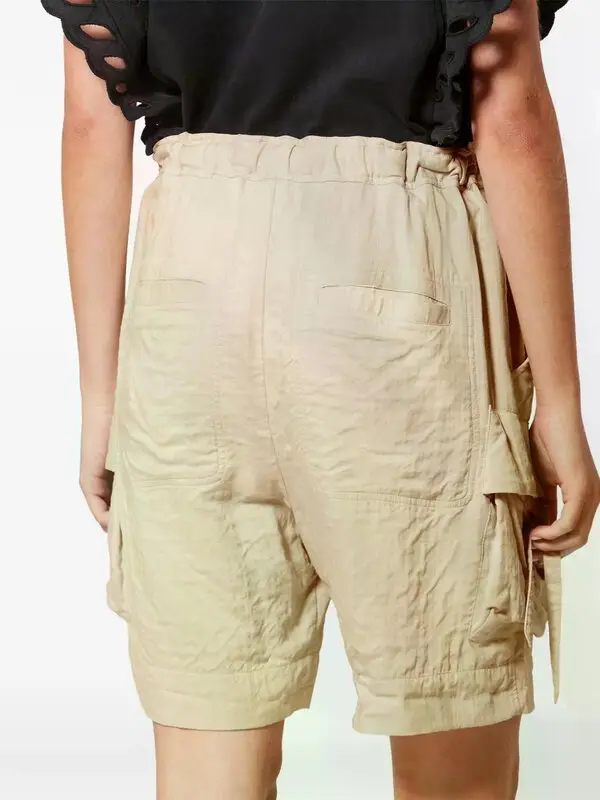 MARANT ETOILE Bermia Drawstring Shorts - Neutrals