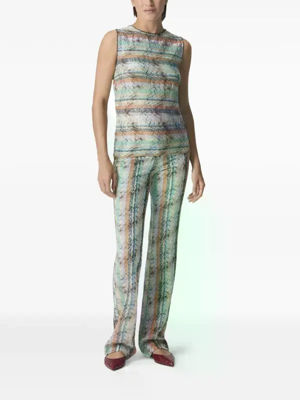 Missoni Striped Top - Neutrals
