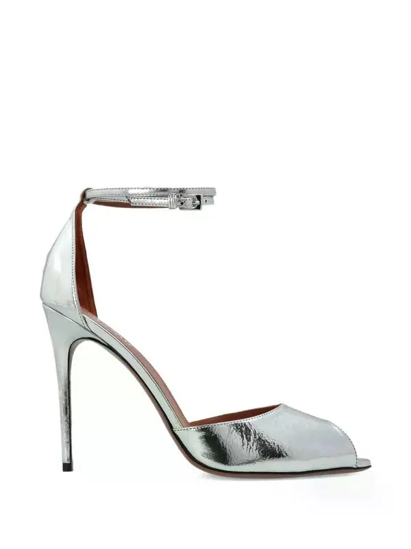 Paris Texas Tone Peep Toe Ankle Strap Pumps