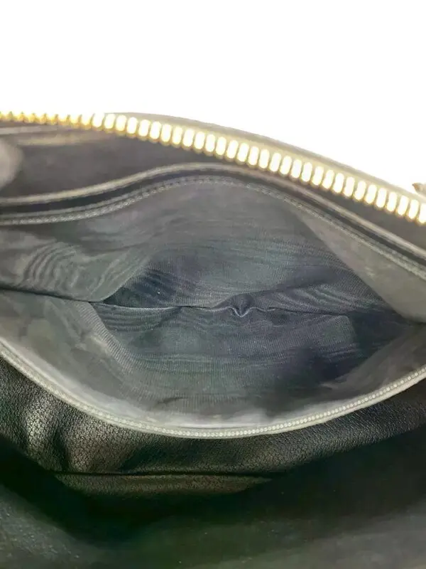Celine 1998 Macadam Coated Canvas Dome Handbag