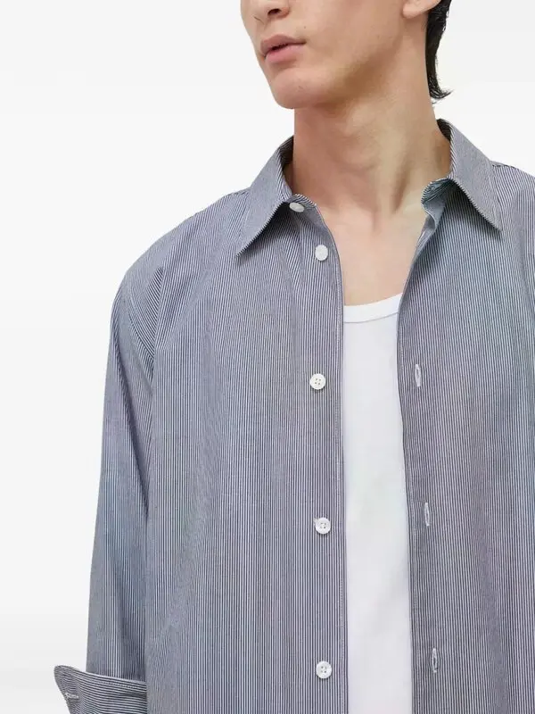 SAMSOE SAMSOE Damon Striped Shirt