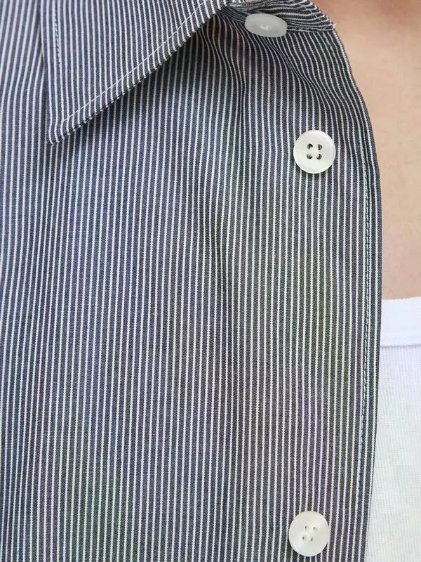 SAMSOE SAMSOE Damon Striped Shirt
