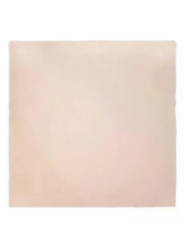 FERRAGAMO Gancini Jacquard Fringed Scarf - Pink