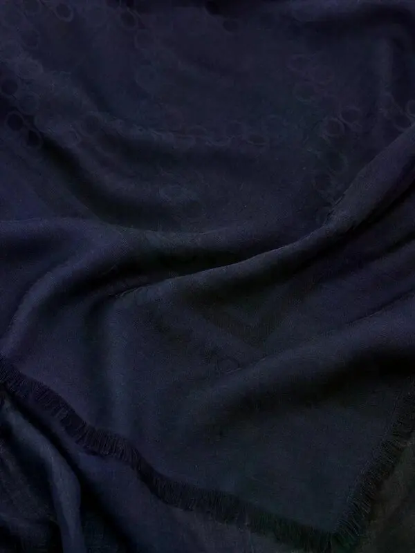 FERRAGAMO Gancini Shawl - Blue