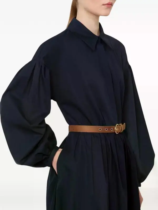 Max Mara Marmo Belted Midi Dress