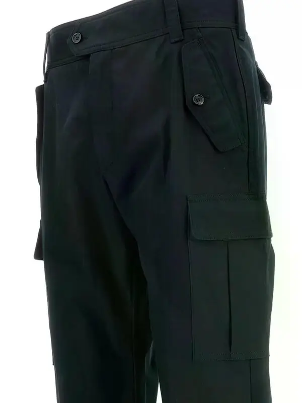 Alexander McQueen Buttoned Cargo-pocket Trousers